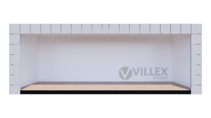 Villex Mega Block Line Grey 1.0 | Villex Container